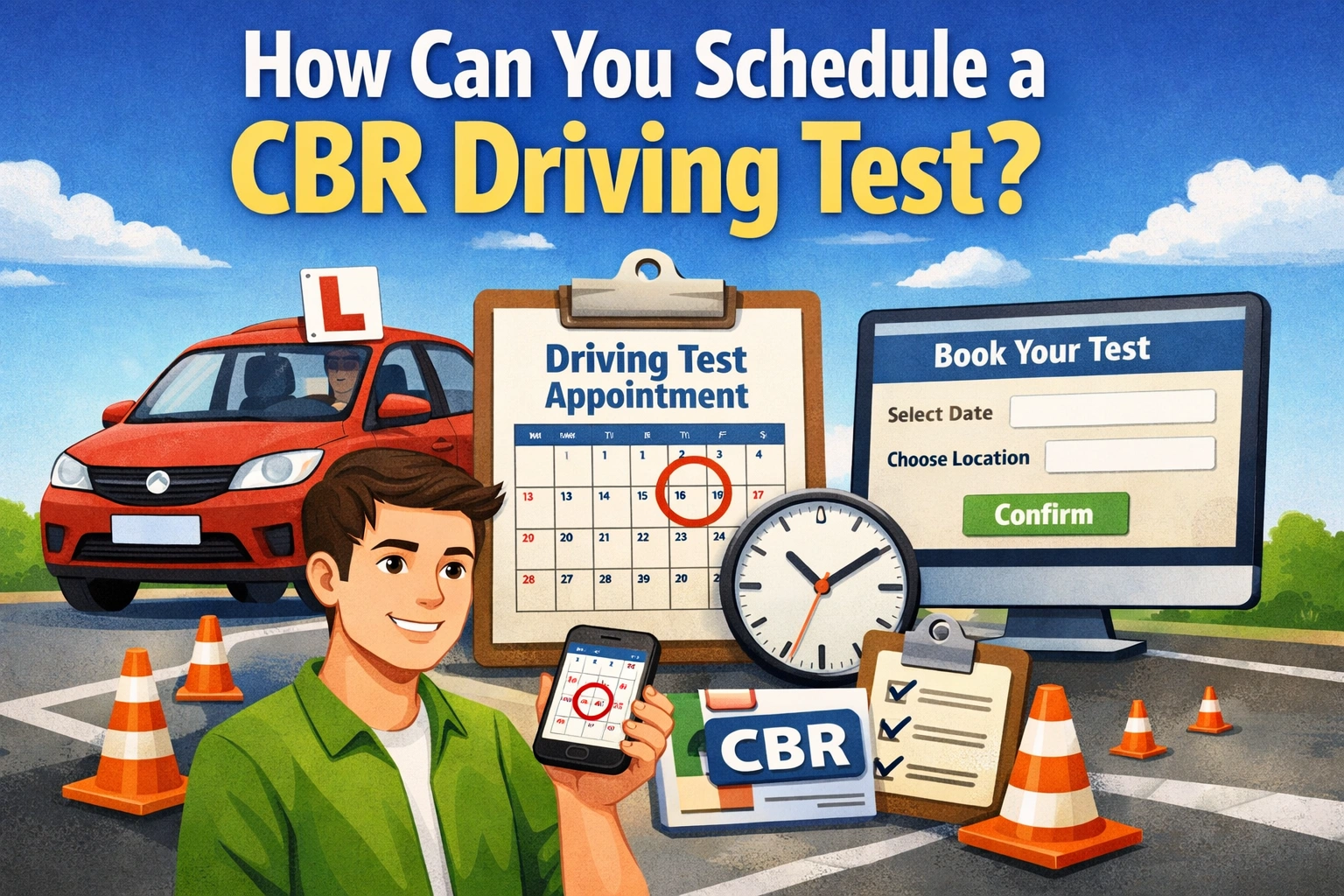 How Can You Schedule a CBR Driving Test in the Netherlands?