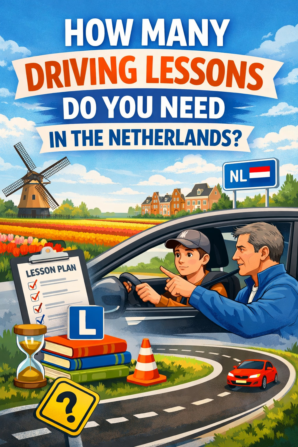 How Many Driving Lessons Do You Need in the Netherlands?